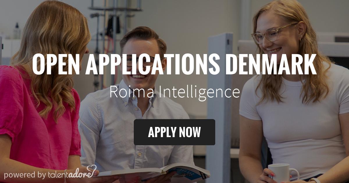 Open applications Denmark | Roima Intelligence