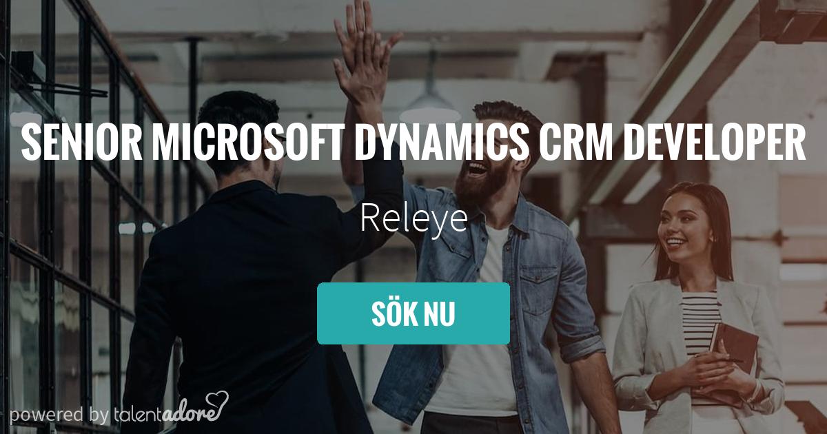 Senior Microsoft Dynamics CRM Developer | Releye