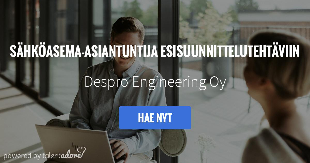 Sähköasema-asiantuntija esisuunnittelutehtäviin | Despro Engineering Oy