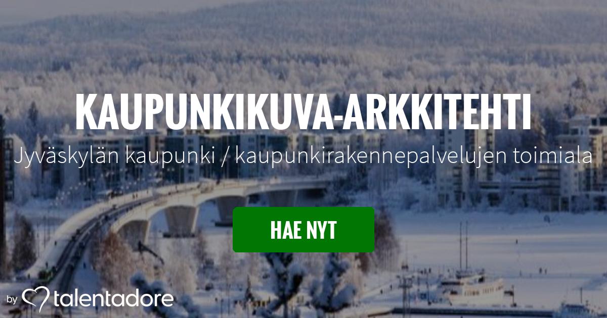 Kaupunkikuva-arkkitehti | Jyväskylän kaupunki ...
