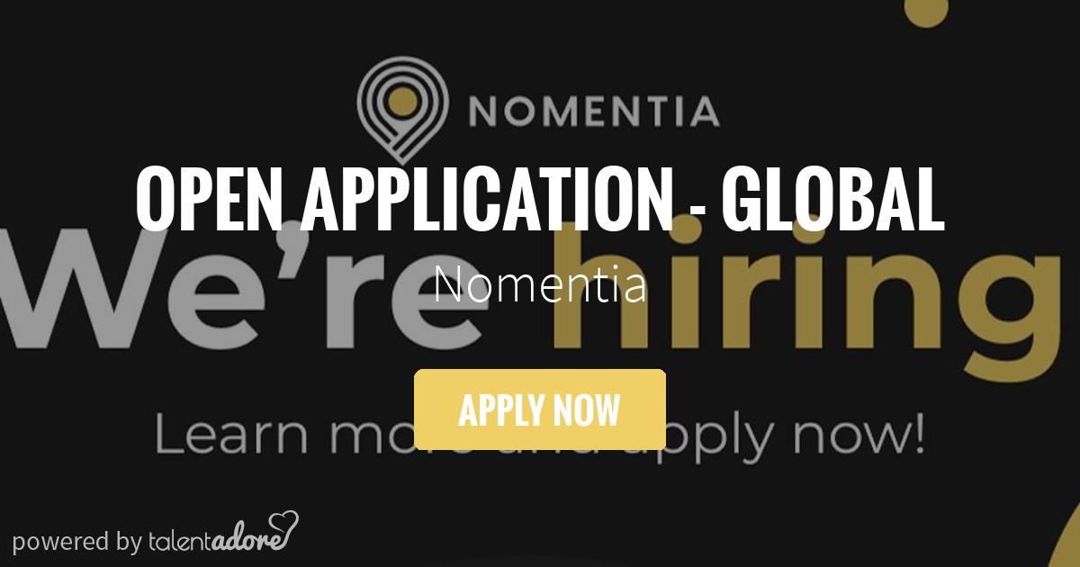 Open application - Global | Nomentia