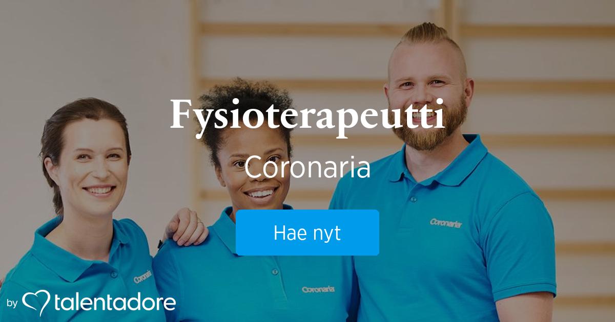 Fysioterapeutti | Coronaria
