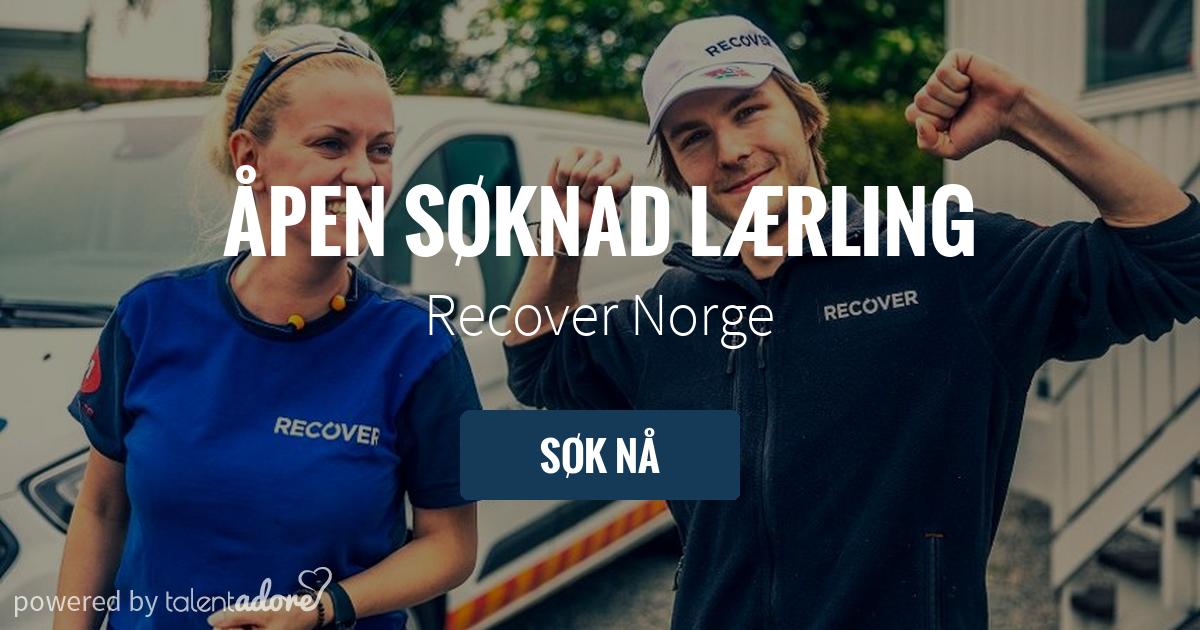 Åpen søknad lærling | Recover Norge