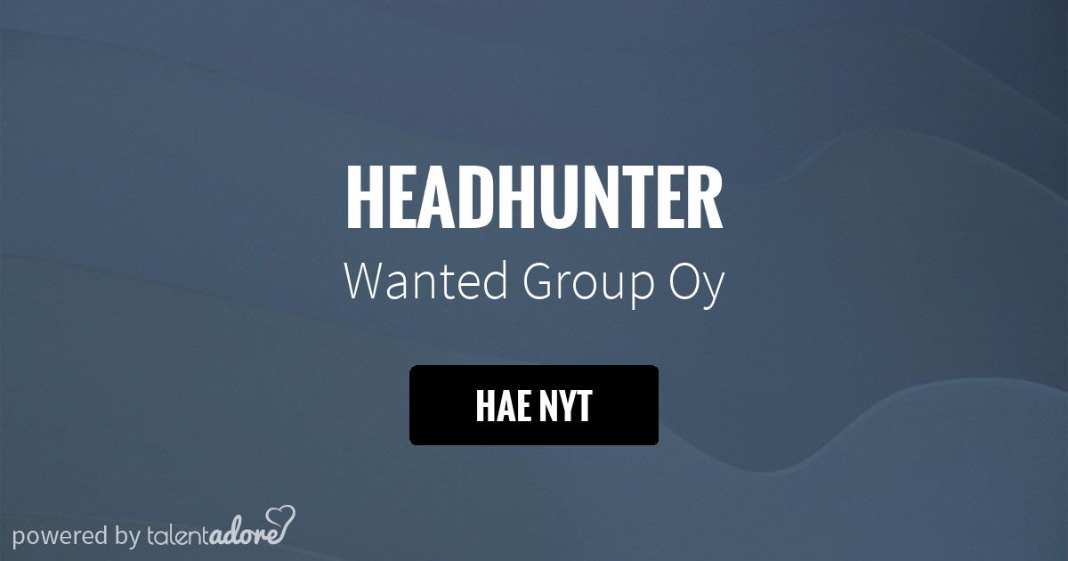 Headhunter | Wanted Group Oy