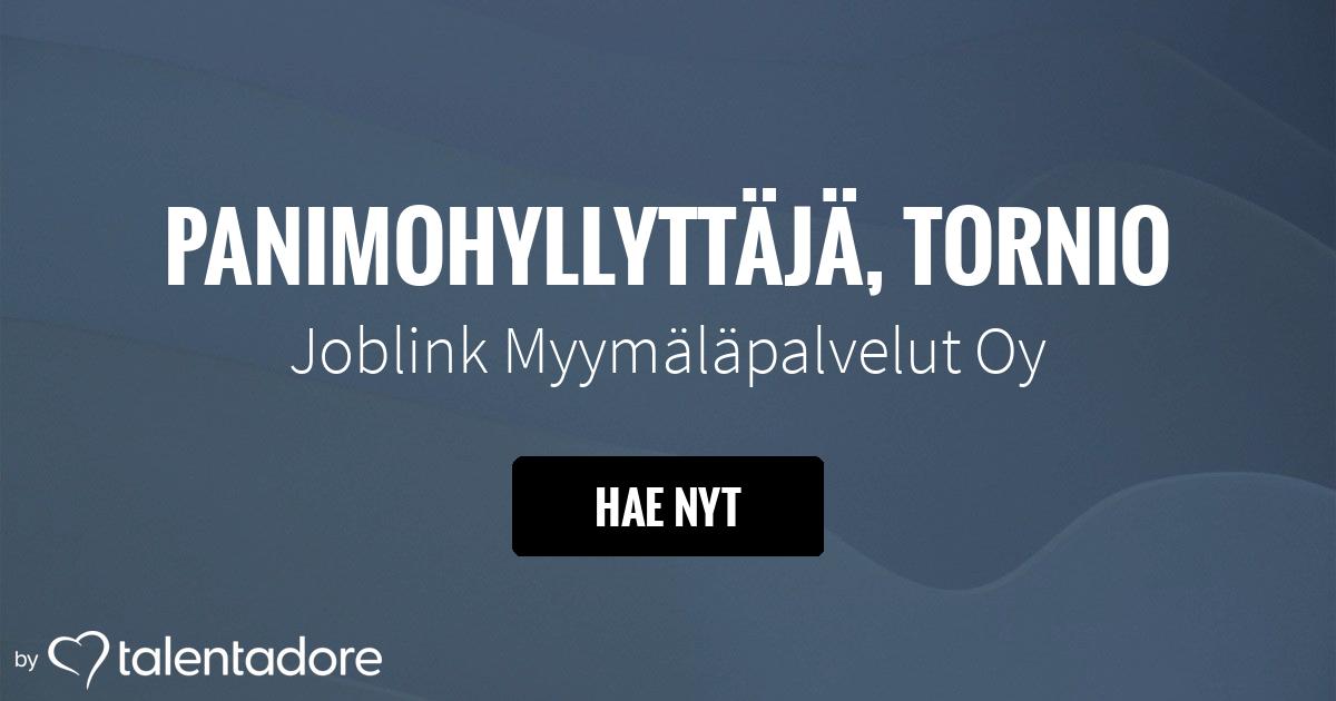 Panimohyllyttäjä, Tornio | Joblink Myymäläpalvelut Oy