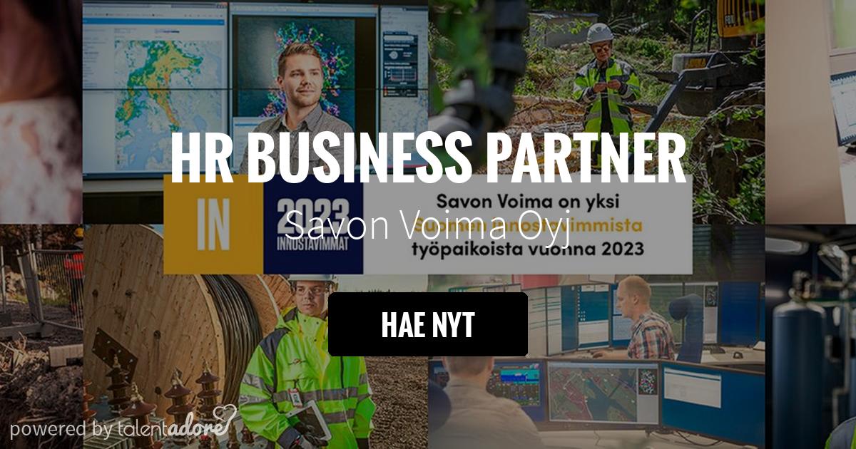 HR Business Partner | Savon Voima Oyj