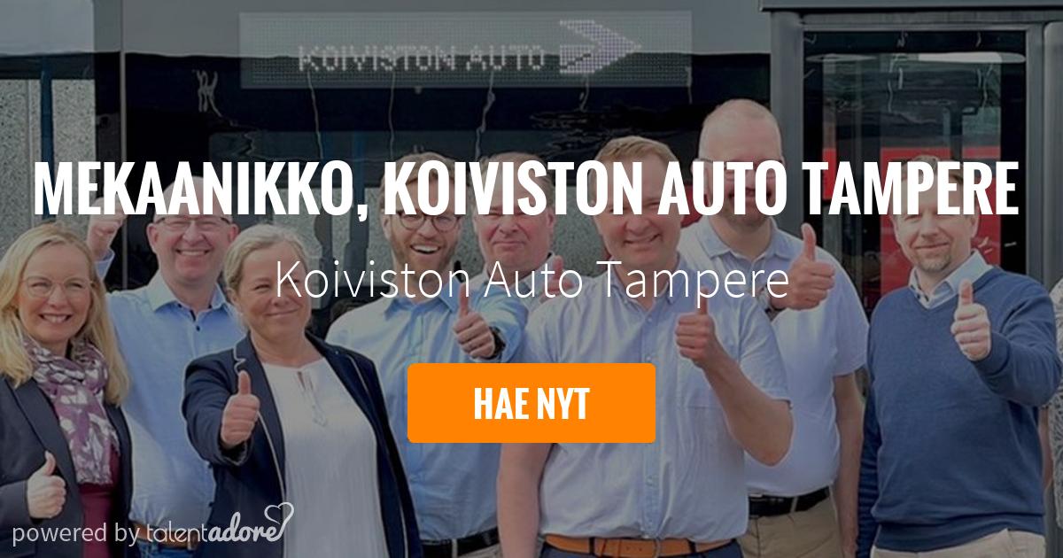Mekaanikko, Koiviston Auto Tampere | Koiviston Auto Tampere