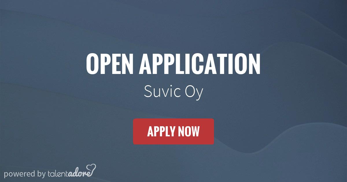 Open application | Suvic Oy