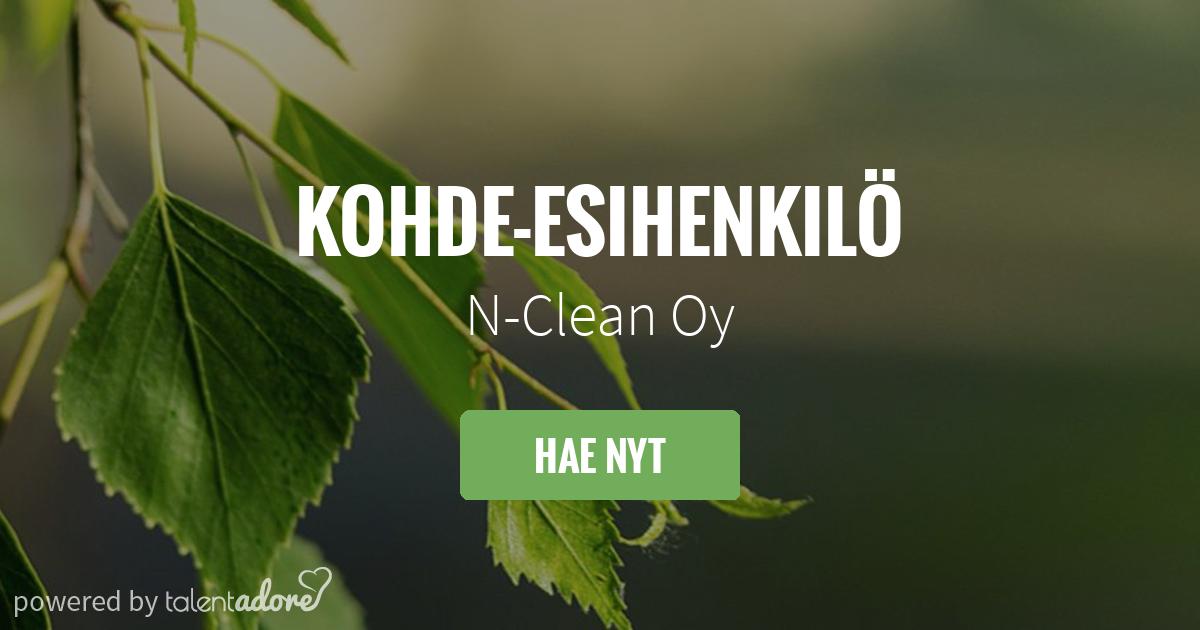 Kohde-esihenkilö | N-Clean Oy