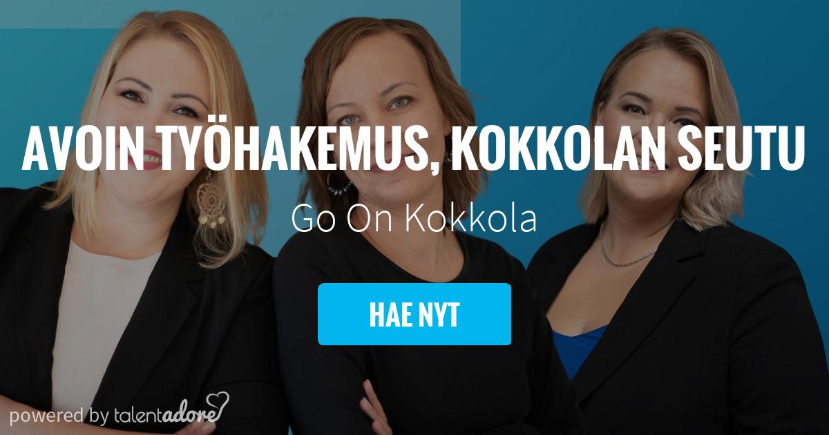 Avoin työhakemus, Kokkolan seutu | Go On Kokkola