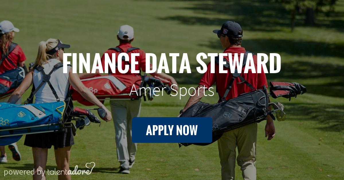 Finance Data Steward | Amer Sports